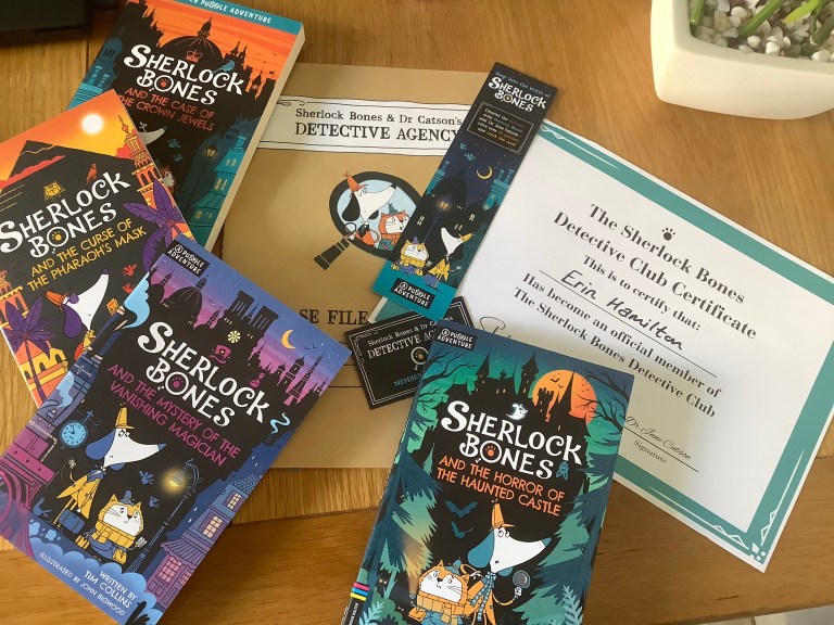 Sherlock Bones and the Horror of the Haunted Castle – My Shelves Are Full